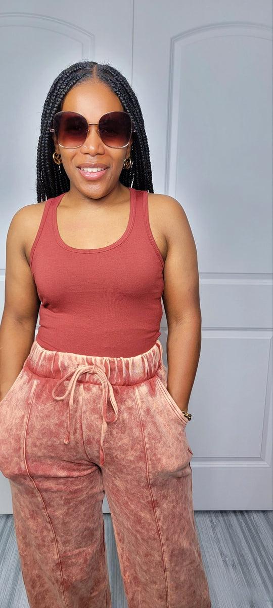 My Basic Cotton - Bodysuit (Rust) – Janes Beauty Clothing